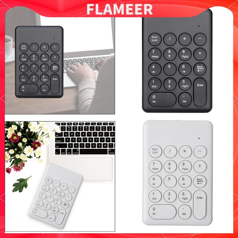 [FlameerMY] 18 Keys Numeric Keypad Mini Keyboard Number Number Pad for ...