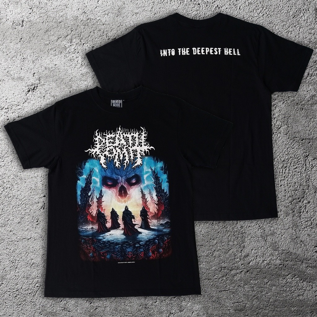 Death Vomit Band T-shirt - into the Deepest Hell (official) | Shopee Malaysia