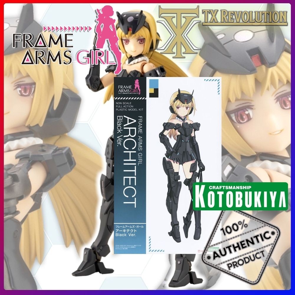 KOTOBUKIYA FRAME ARMS GIRL ARCHITECT Black Ver. FAG FG162 | Shopee Malaysia