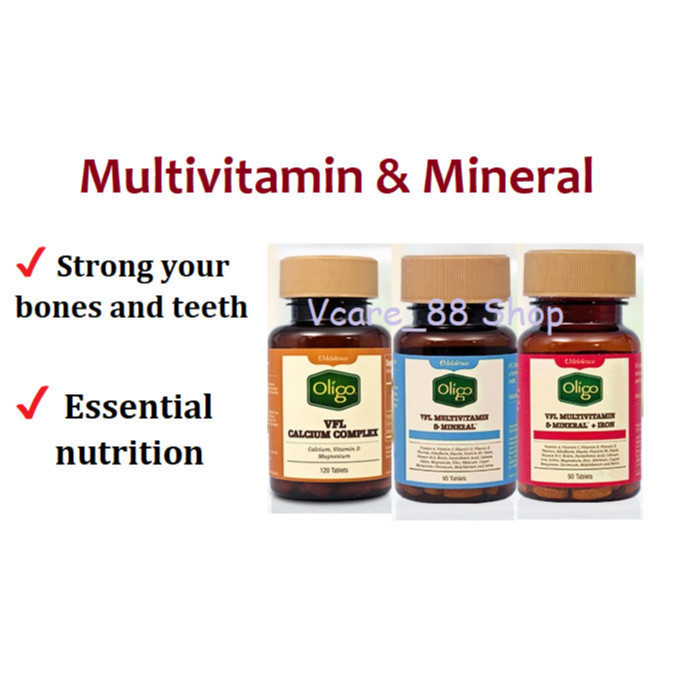 Melaleuca VFL Mutivitamin & Mineral Calcium / Wanita / Lelaki -ready ...