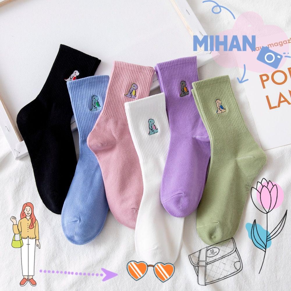 MIHAN Dinosaur Kawaii Female Girl Embroidery | Shopee Malaysia