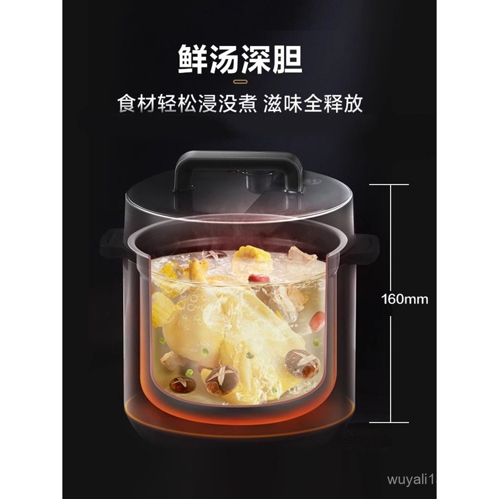 Midea Electric periuk tekanan Home 5 liter L dual-thole periuk tekanan ...