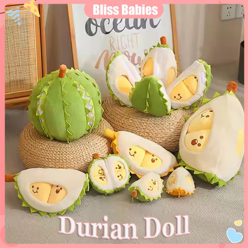 25/35cm Durian Doll Tear-off Fruit Relieving Doll Durian Plush Toy ...