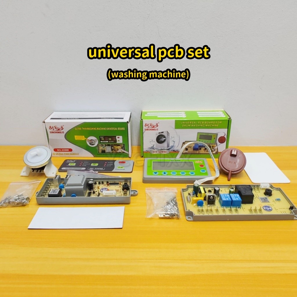 YeeFixx universal pcb set 【Washing machine】power supply modify top load ...