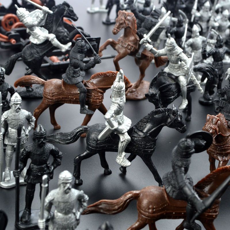 [Xiaohongshu Recommended] Ancient soldiers cavalry 12 soldiers+8 ...