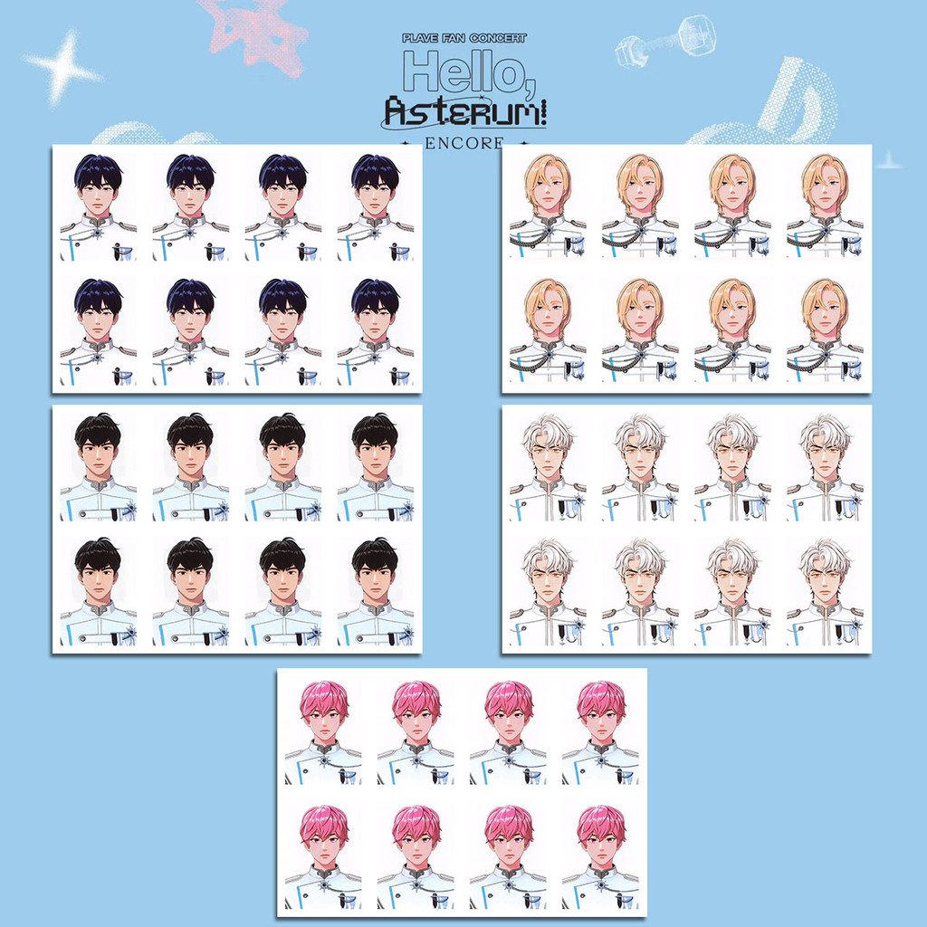 Kpop PLAVE Hello Asterum ID Photo Identity Card Photocards School HD ...