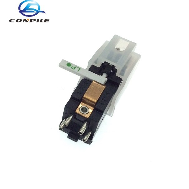 New dual needle ruby cartridge stylus vinyl record player piezoelectric ...