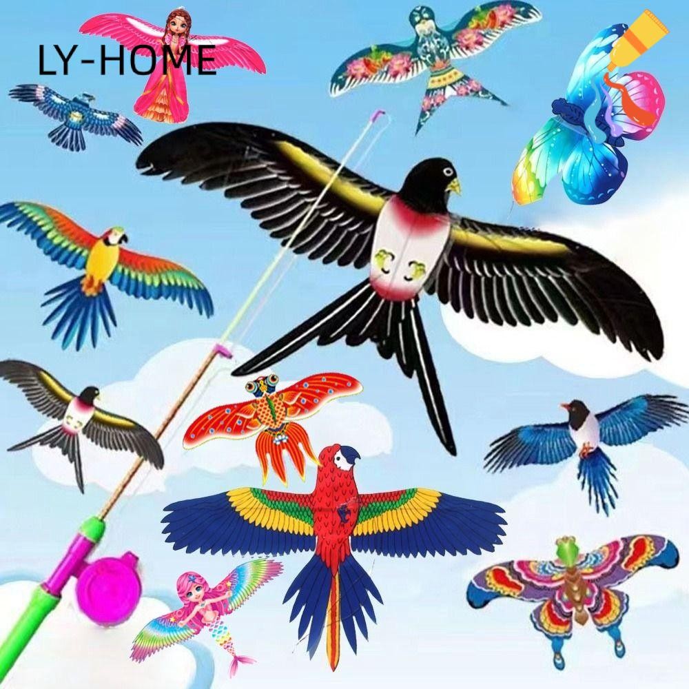 LY-HOME Large Eagle Kites, 20/35cm Children Gift Plastic Eagle Kite ...
