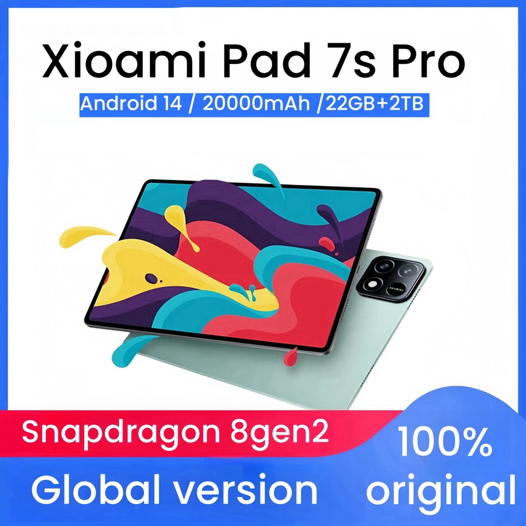 2025 NEW Original Xioami Pad 7S Pro Tablet 11inch HD 4K Snapdragon 8gen2 Android14 22GB+2TB ...