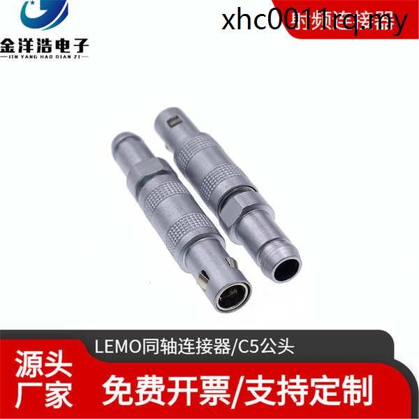 LEMO Coaxial RF Connector C5 Male Adapt to RF Coaxial Cable Ultrasonic ...