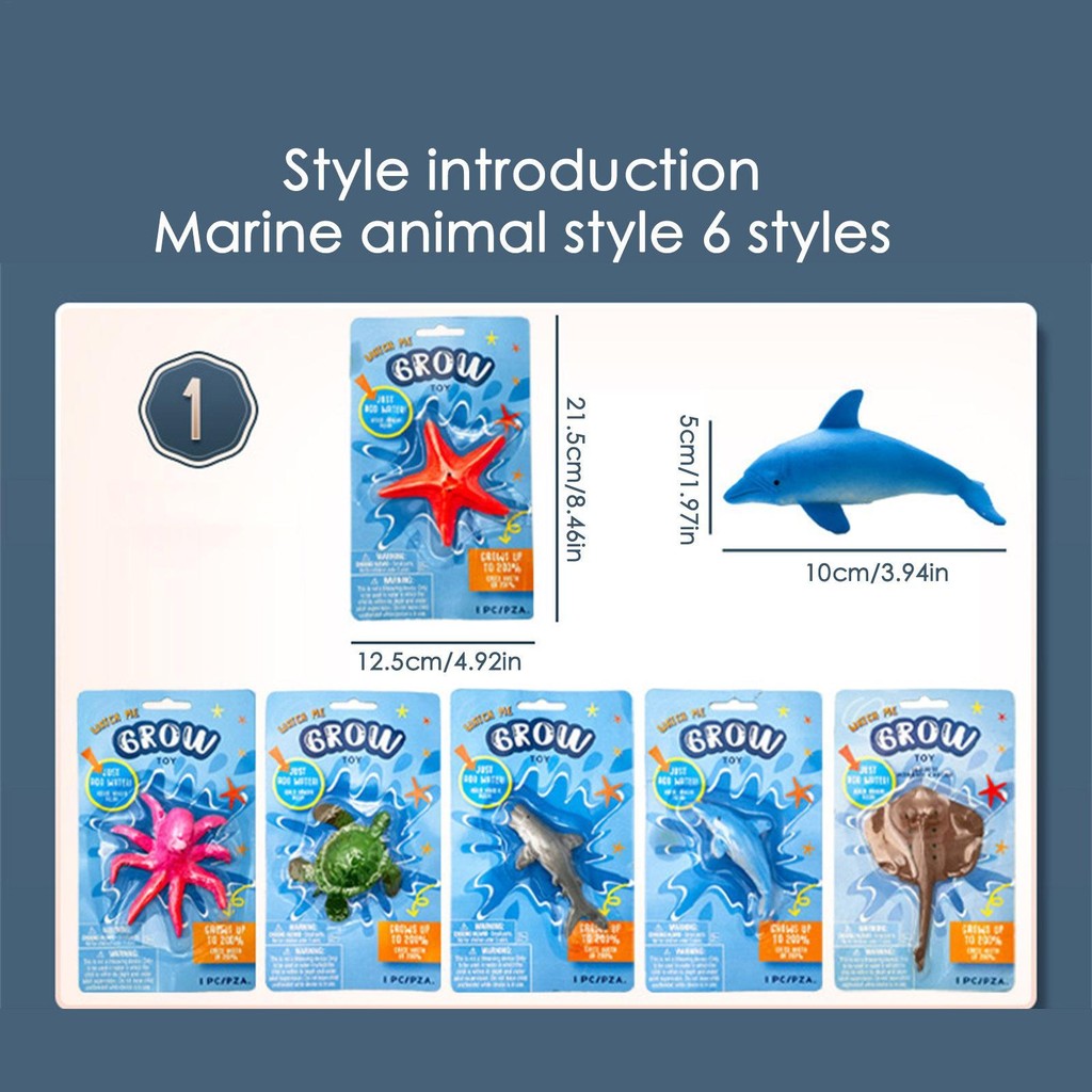 Growing Sea Animals Under The Sea Water Growing Creatures Beach Life ...
