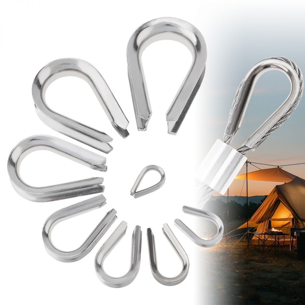Stainless Steel Thimble Rigging Wire Rope Thimble with Different Sizes ...