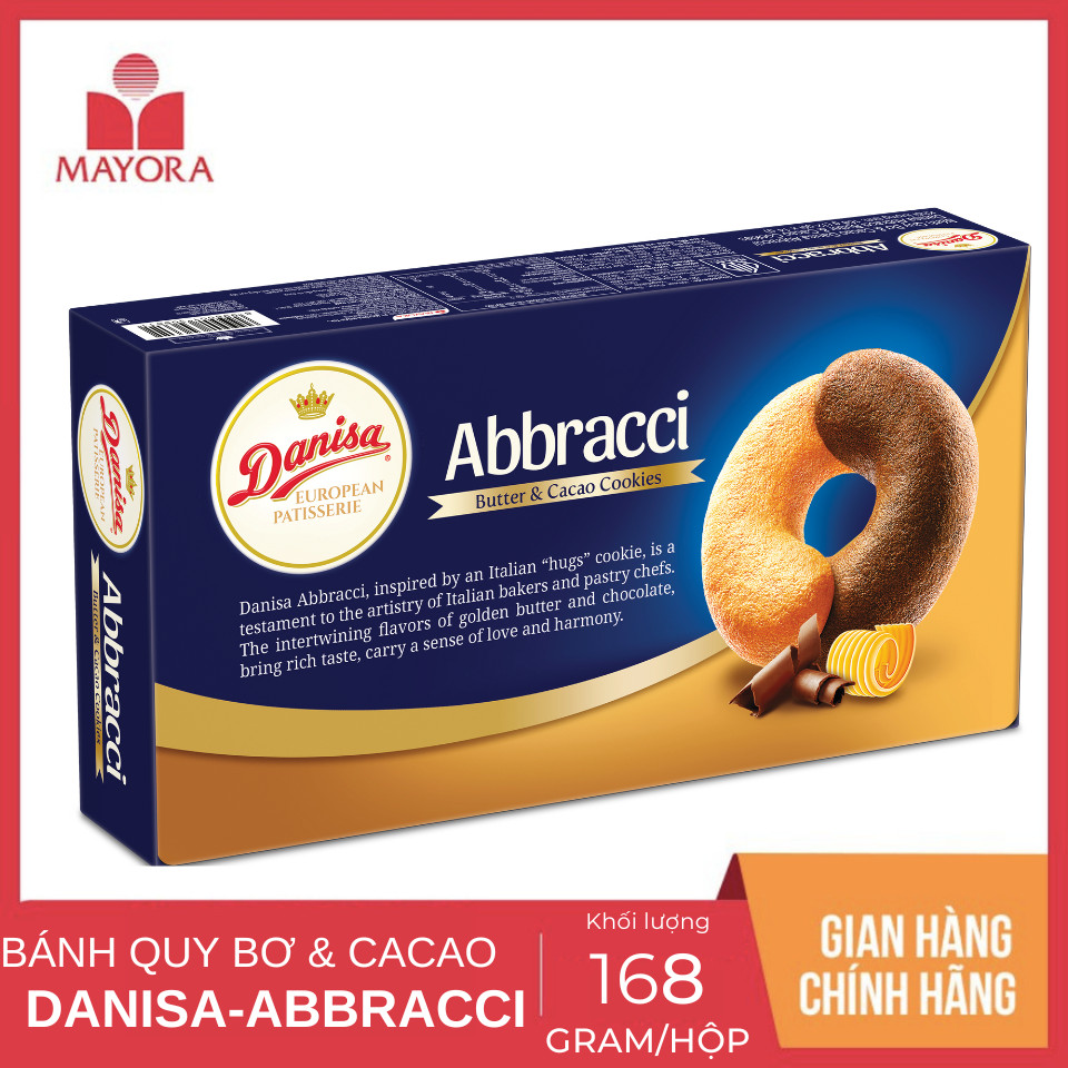 BUTTER BISCUITS & Danisa Abbracci Cacao BOX 168g | Shopee Malaysia