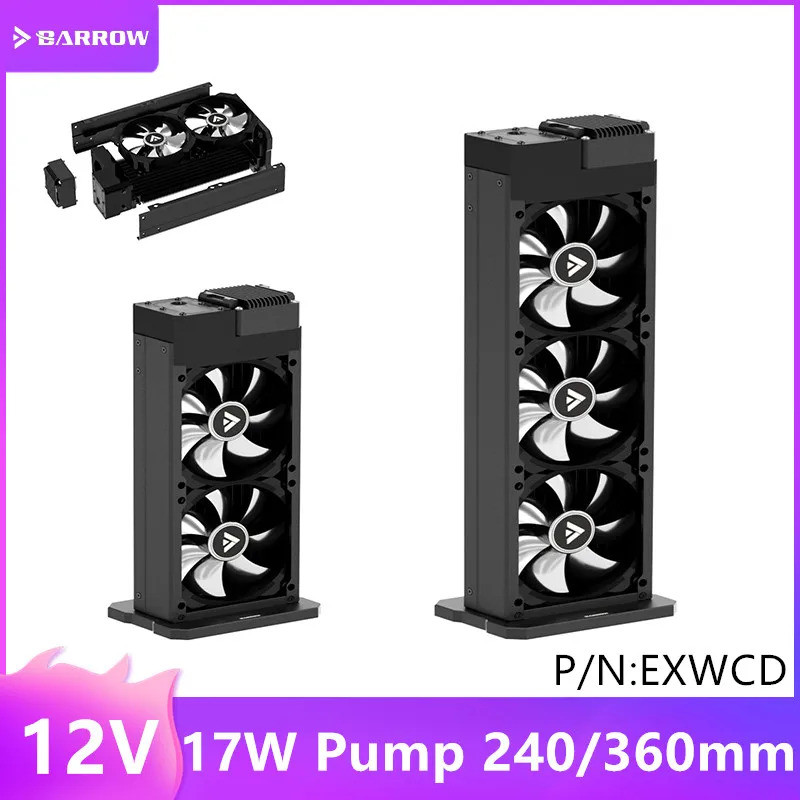 Barrow Custom Water Cooling Kit External Watercooler PC DDC Pump 240 ...