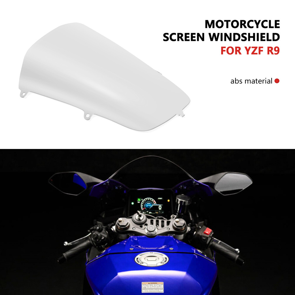 For YZF-R9 2025 YZFR9 2025 YZF R9 Motorcycle Touring Sport WindScreen ...