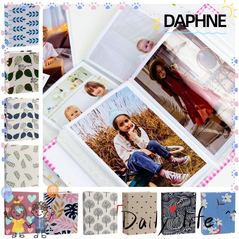 DAPHNE-HOME Photo Album, DIY Writable 4x6 Photos Small Scrapbook Album ...