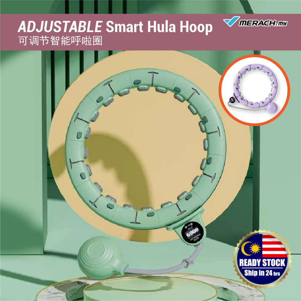 Smart Hula Hoop Thin Slim Waist Home Gym Sport Exercise Fitness ...