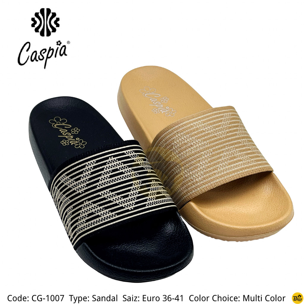 CASPIA Brand Ladies Comfort Casual Wear Slides Sandals Shoes ( CG-1007 ...
