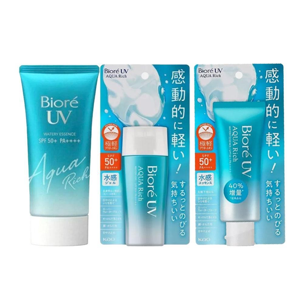 Biore Kao UV Sunscreen Sunblock Aqua Rich Watery Essence Isolation ...