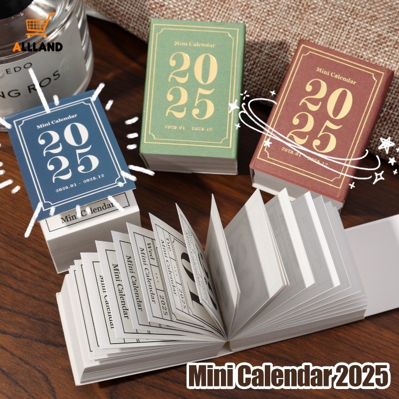 365 Sheet 2025 Calendars Book - Tearable Daily Planner Desktop Calendar ...