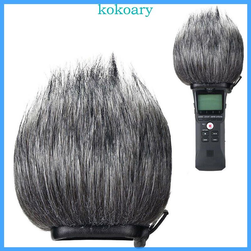 KOK Microphone Furry Fur Cover Outdoor Windscreen Reduce Wind Noise For ...