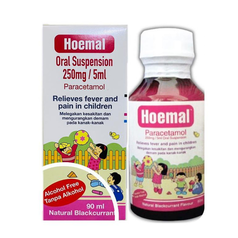 Hoemal Paracetamol 90ml | Shopee Malaysia