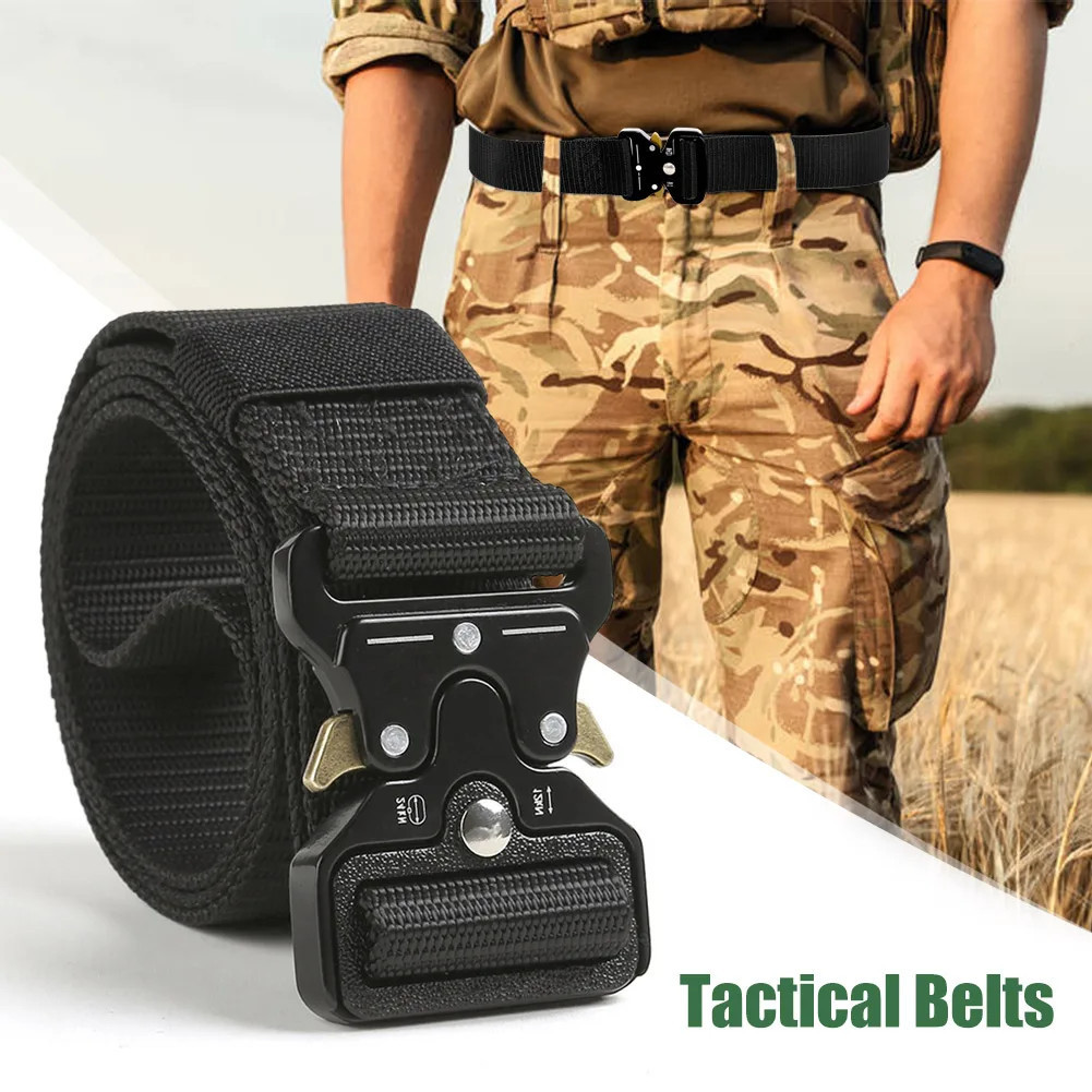 Cobra Belt Male Army Fan Operation Training Tactical Belt Snake Buckle ...