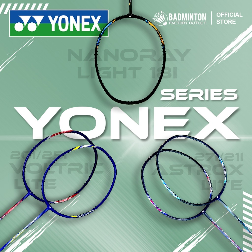 YONEX Nanoray Light 18i / Astrox Lite 21i/27i/37i/43i/45i | Voltric Lite 20i/25i/35i/40i/47i ...