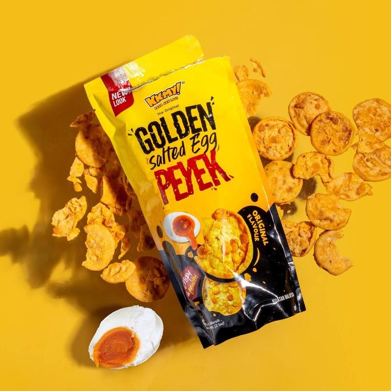 GOLDEN SALTED SALTED EGG PEYEK (60G) Food Snack | Shopee Malaysia