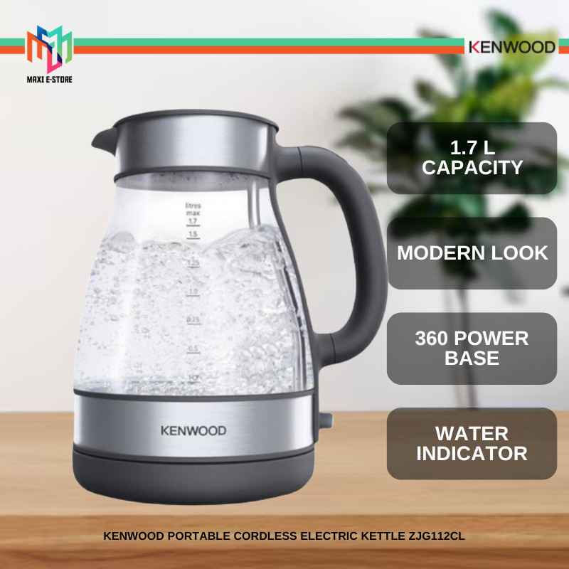 Kenwood ZJG112CL ZJM02A0WH JKM076 Water Kettle Modern Look 0.5L-1.7L ...