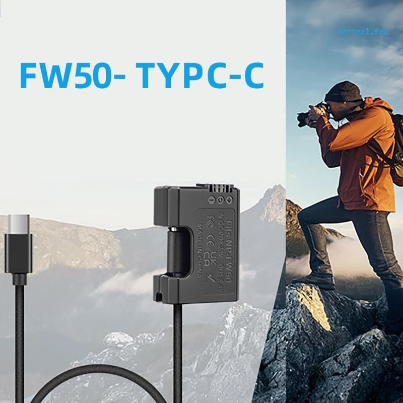 BTM USB C to FW50 Adapter Cable Provide Extended Power For A7S2 A6500 A6400 A7M2 | Shopee Malaysia