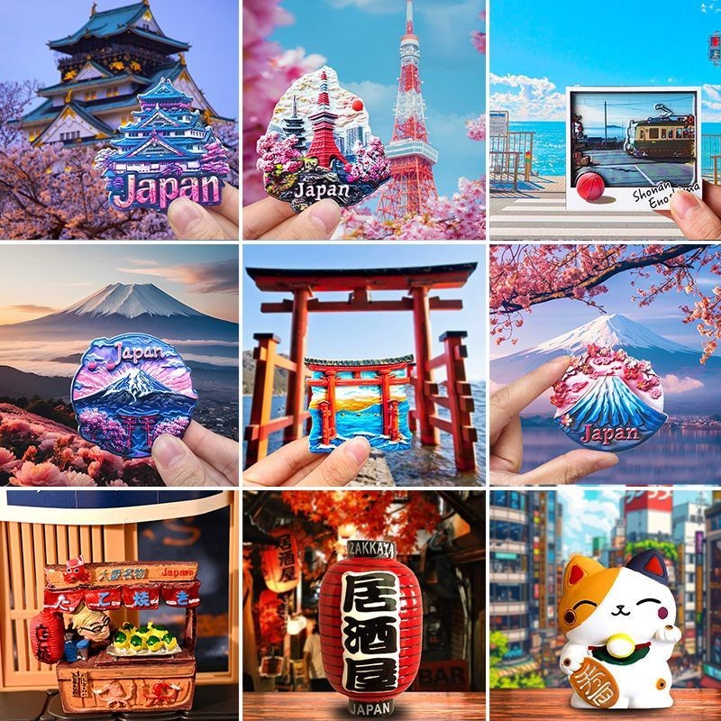 2024 New Style Japan Tokyo Mount Fuji Dharma Japanese Style Japanese ...