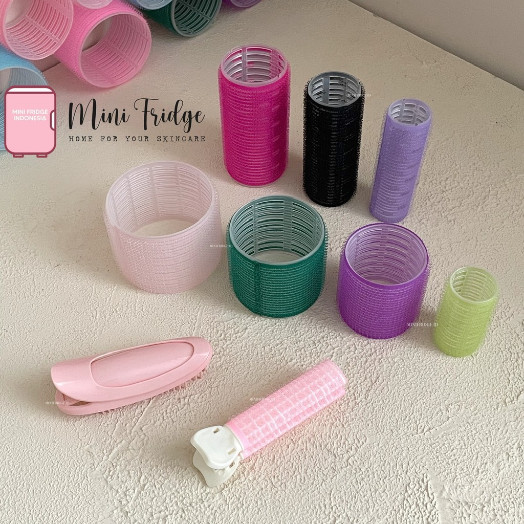 [MINIFRIDGE] Hair Roller Hair Roll Stick-on Bangs Magic Curler Jumbo ...