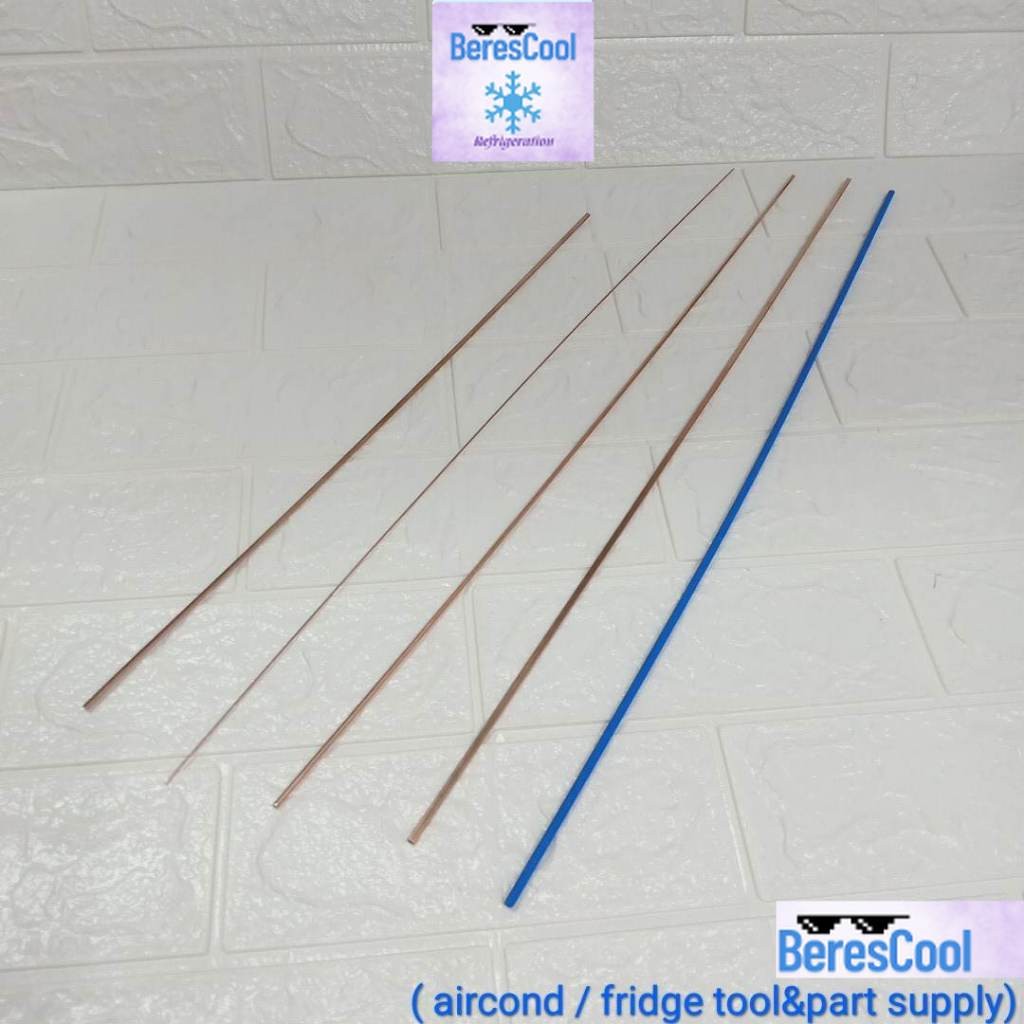 5pcs welding copper rod / blue rod flux harris (iron/copper tube)silver ...