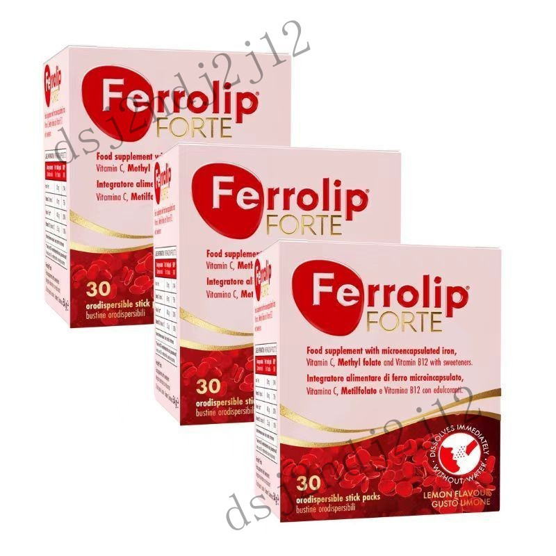 Ferrolip FORTE Iron Supplement Compound Vitamin Supplement Iron ...