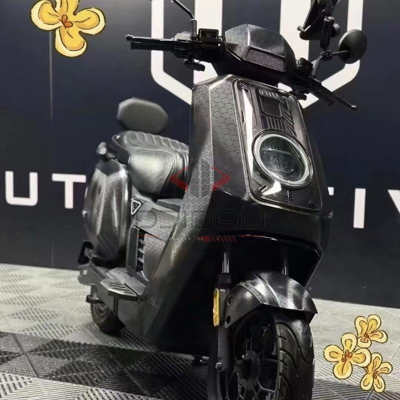 New PET Glossy Colorful Forged Carbon Fiber Honeycomb Vinyl Wrap ...