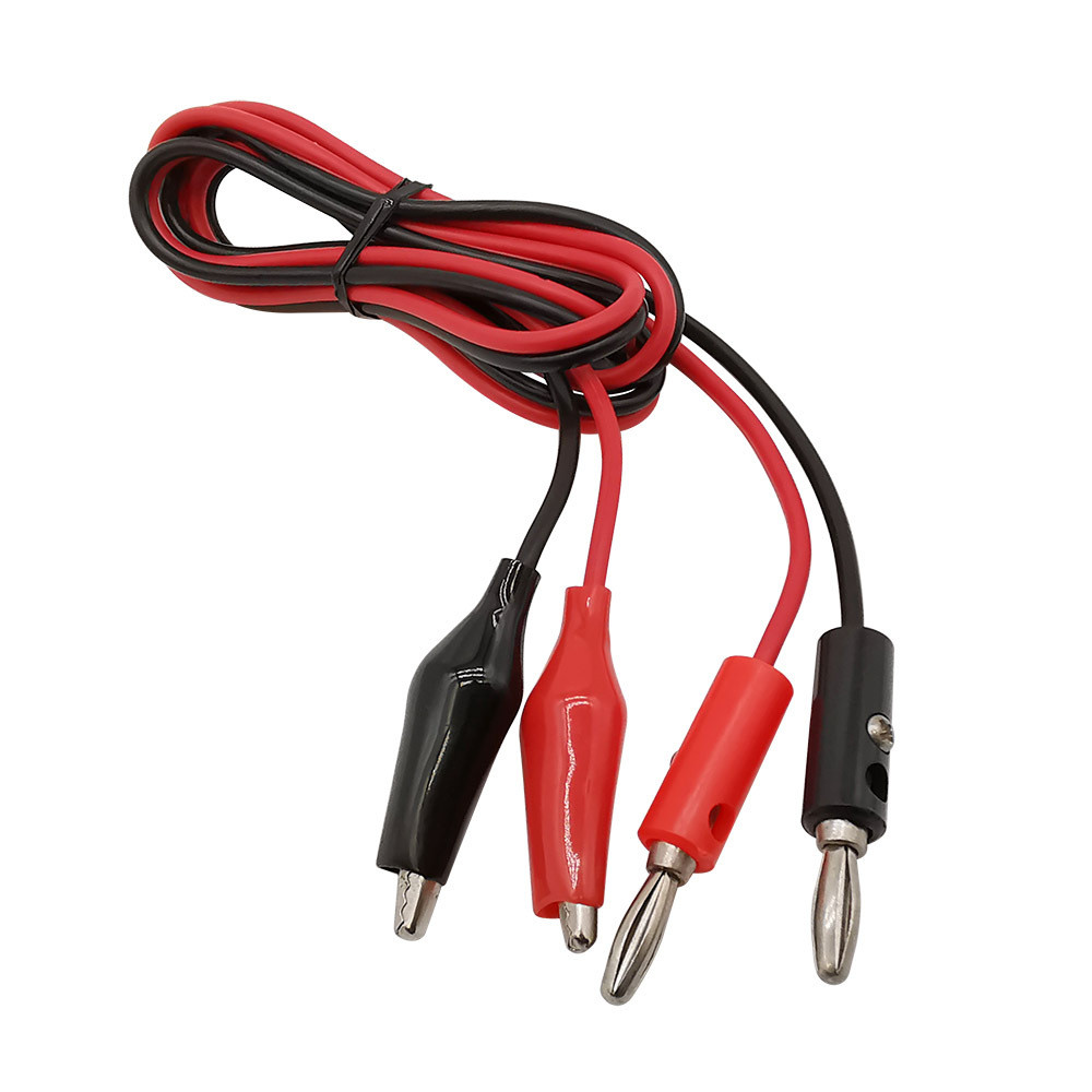 Cable with 1 Alligator Clip - 1 Banana Jack, 1 meter long | Shopee Malaysia