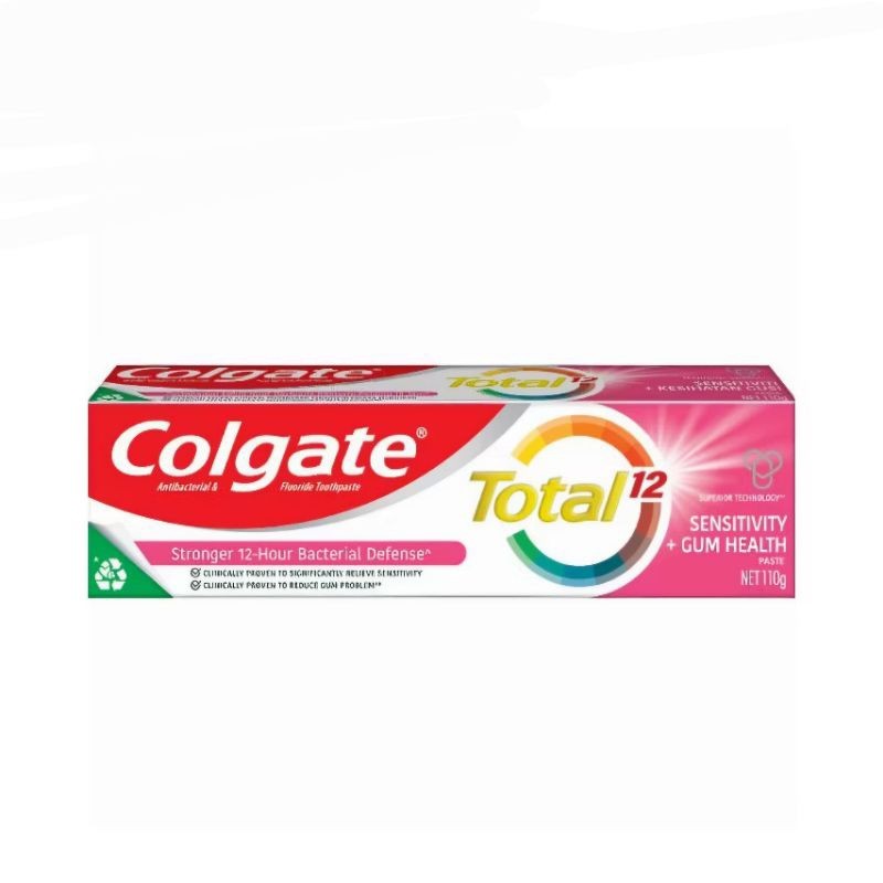 Colgate Total Sensitivity & Gum Toothpaste 110g | Shopee Malaysia