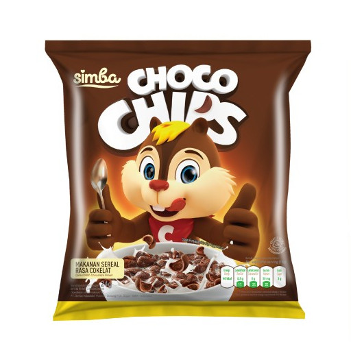 Simba Cereal - Choco Chips Bag 20 gr contains 5 pcs / Simba Chocolate ...