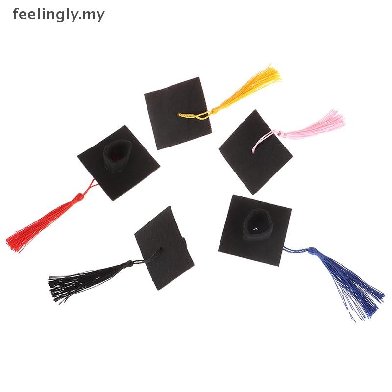 [Toys] 1Pc Graduation Hat Mini Doctoral Cap Costume Graduation Cap with ...