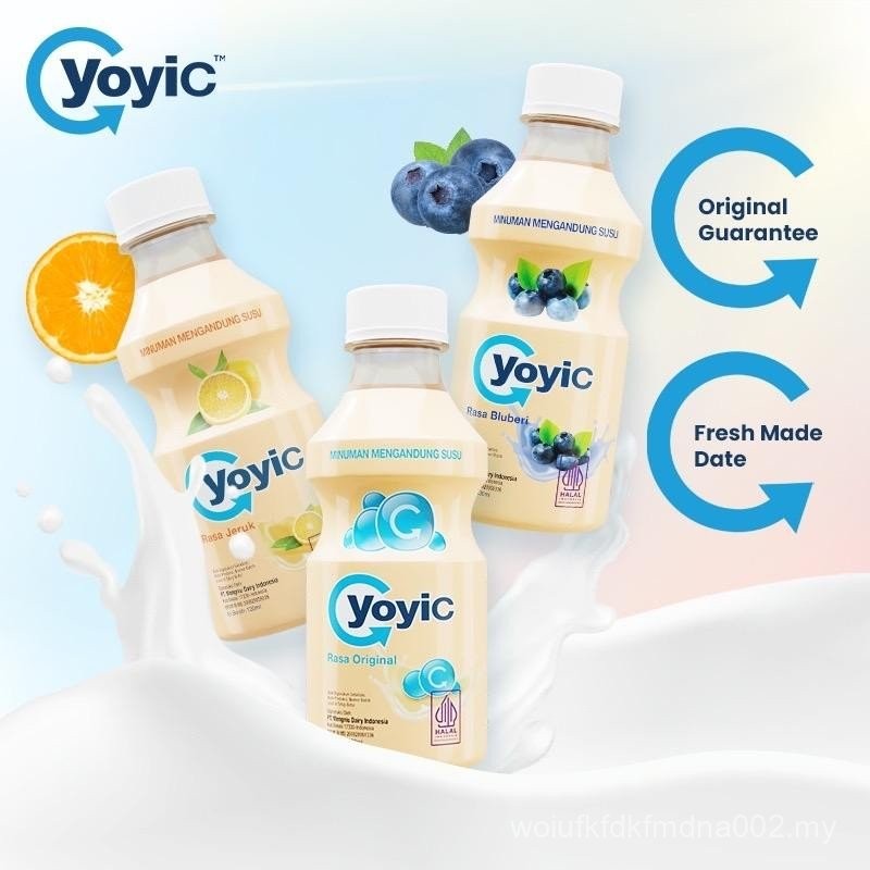 Yoyic 130mlx8 botol bakteria laktik minuman rendah gula dan yogurt ...