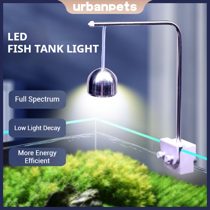 LED Fish Tank Light Aquarium Pendant Light Clamp Light For Ornamental ...