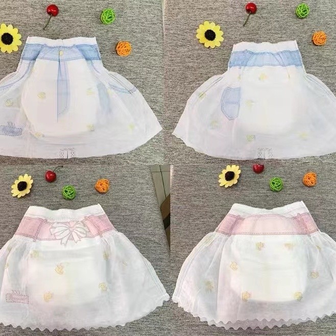 Soft Ya Fairy Fluffy Skirt Pull-Up Pants Prince Handsome Pants Pull-Up ...