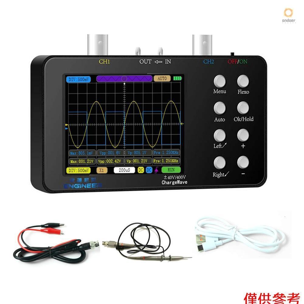 Compact Portable Digital Oscilloscope 50M Sampling Rate 10M Analogue ...