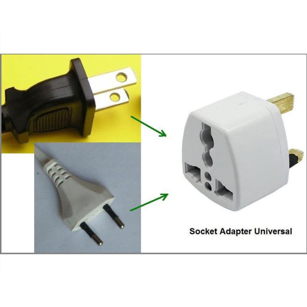 𝗨𝗥𝗕𝗔𝗡𝗛𝗢𝗠𝗘𝗦 3 Pin Plug Converter Travel Adapter UK Universal Plug ...