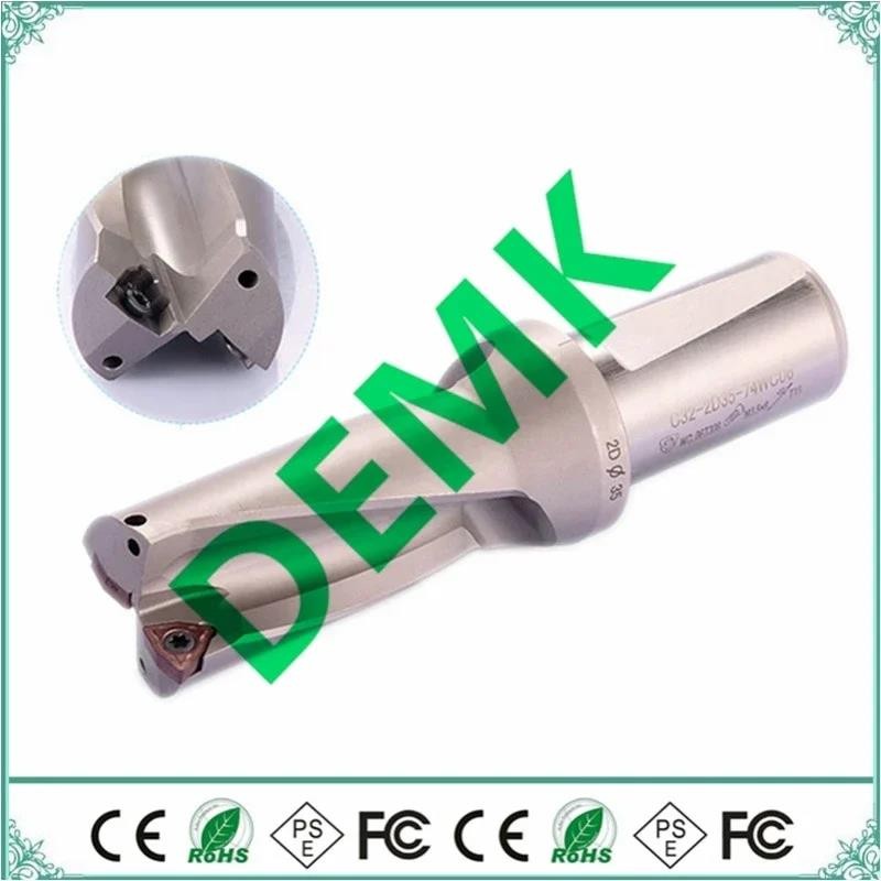 40-70mm 2D 3D 4D depth WC series U drill,fast drill,Indexable bit ...