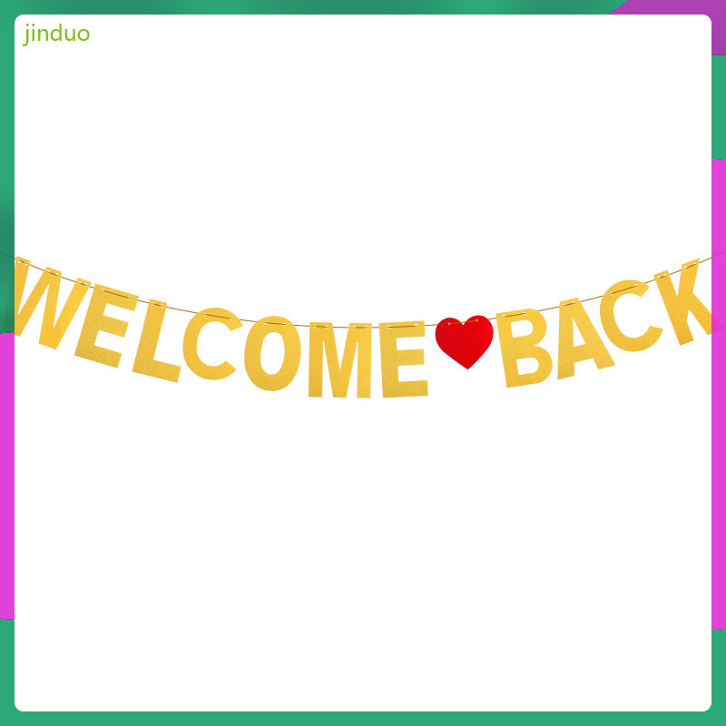 Glitter Latte Congrats Grad Banner Flower Garland Welcome Back ...