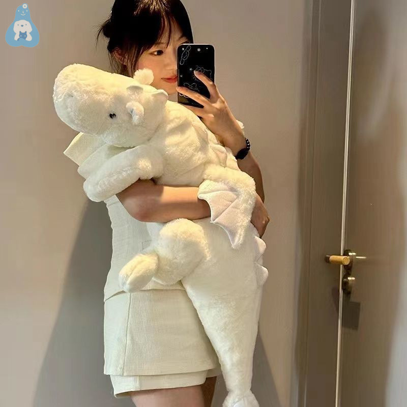 Little Flying Dragon Doll Sleeping Pillow Plush Toy Clip Leg Hug Sleeping Doll Dinosaur Girl ...