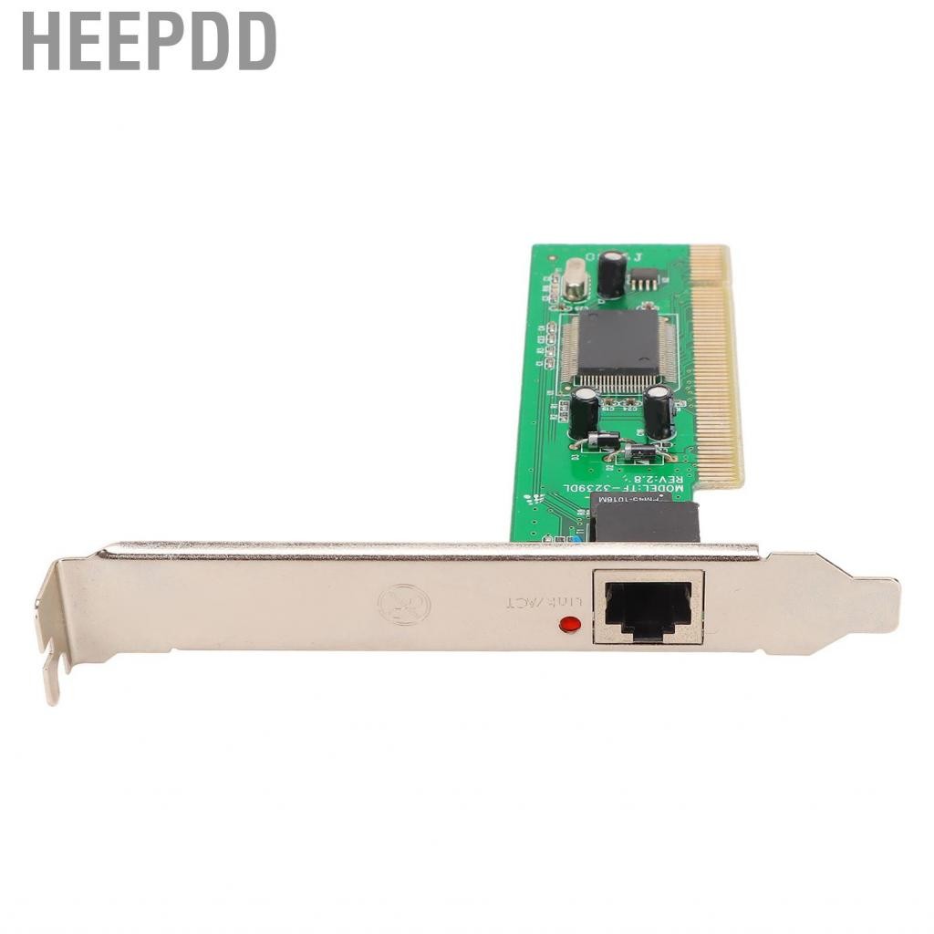 HEEPDD PCI Internet Card 100Mbps RJ45 Port RTL8139D Chip Adapter for ...