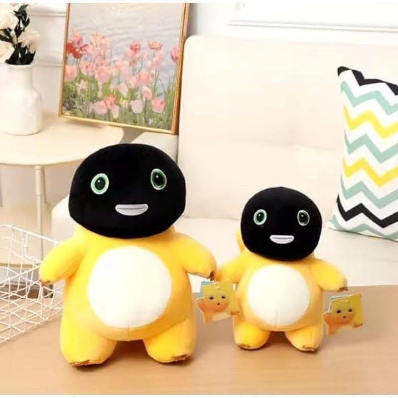 HITAM Black headed nalong doll. viral doll toy made of soft material ...